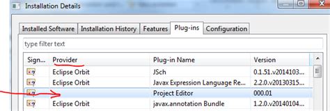 How To Add The Provider Info For An Eclipse Plugin Stack Overflow