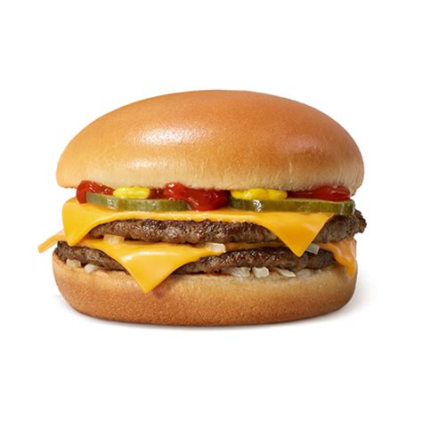 Mcdonalds Gewone Dubbele Cheeseburger