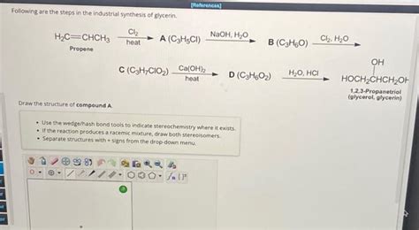 Solved Following Are The Steps In The Industrial Synthesis