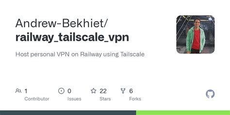 Github Andrew Bekhietrailwaytailscalevpn Host Personal Vpn On