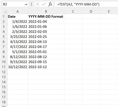 Excel How To Convert Date To Yyyymmdd Format
