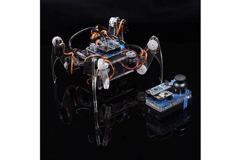 Crawling Quadruped Robot Kit For Arduino From Sunfounder On Tindie