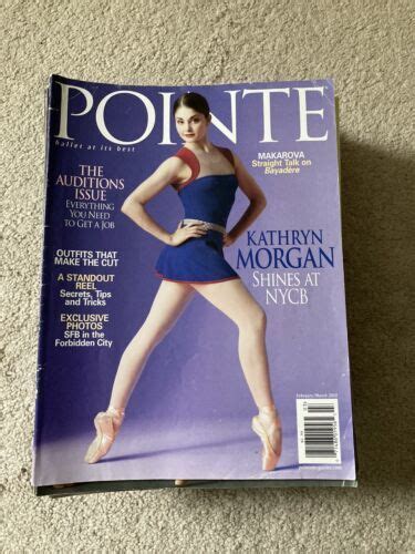 Pointe Magazine Back Issues 4565665500