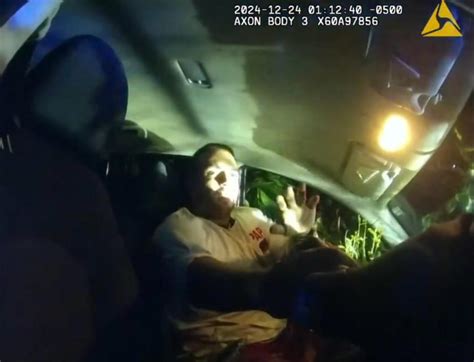 Watch: Edgewater Police catch man with string of arrests after he wrecks in stolen car