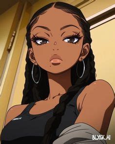 Black Animated Girl Characters