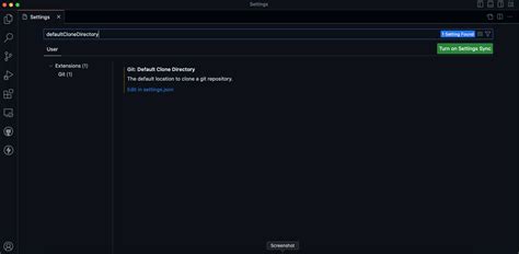 How to set the Visual Studio Code default clone directory - Stack Overflow