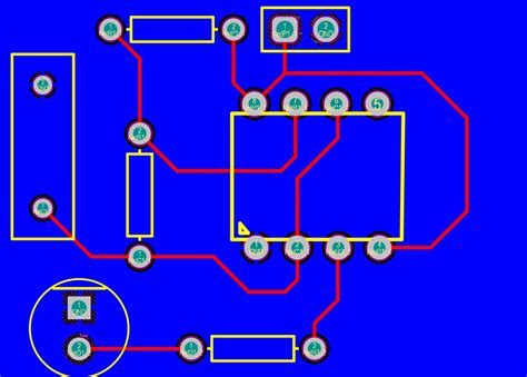 555 Led Blinker R Printedcircuitboard