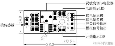 【雕爷学编程】arduino动手做（53） 土壤湿度传感器模块3 土壤湿度传感器原理图 csdn博客