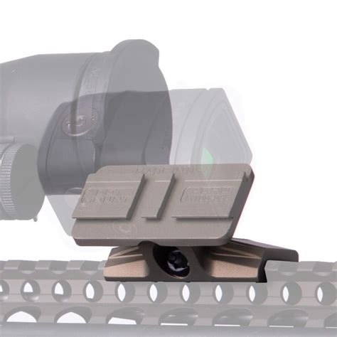 Dot Mount Offset For Aimpoint® Acro P1p2 And Steiner® Mps — Reptilia