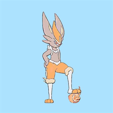 Oc Shiny Cinderace ⭐️🔥🐰 Rpokemonswordandshield