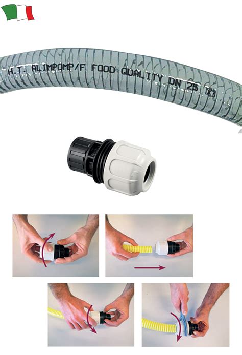 Tubo Pvc Spiralato Atossico Con Rinforzo In Acciaio G F N Gibellato