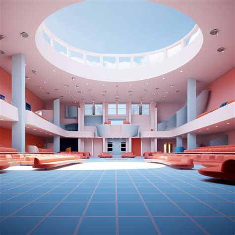 포스트모더니즘 건축물 스타일과 아이디어의 융합