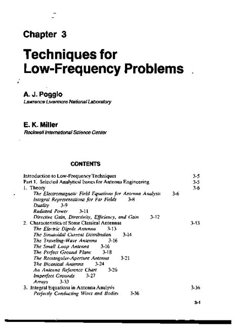 pdf antenna models techniques for low frequency problems