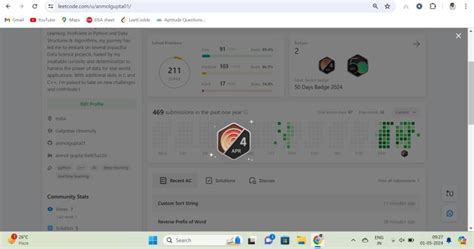 Anmol Gupta On Linkedin Leetcode Monthlybadge Codingcommunity