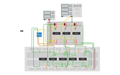 Circuit Design Counter Tinkercad