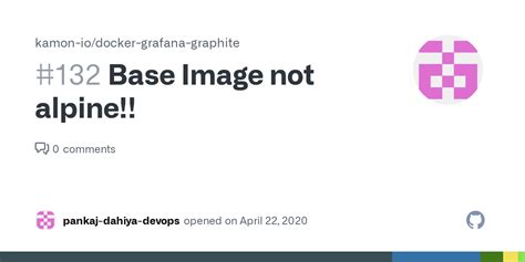 base image not alpine · issue 132 · kamon io docker grafana graphite