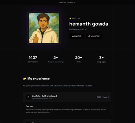 Buildinpublic Startuplife Portfolio Indiedev Productlaunch Linkedin Hemanth Gowda