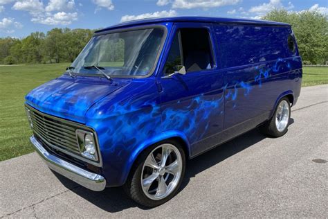 No Reserve Foose Customized 1976 Chevrolet Van For Sale On Bat