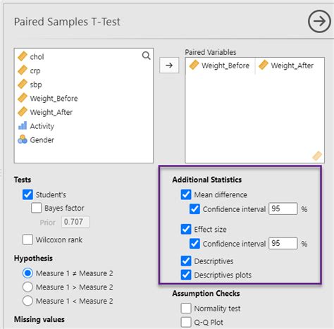 آزمون مقایسه Paired Samples T Test با نرم‌افزار جاموی Jamovi تحلیل آماری