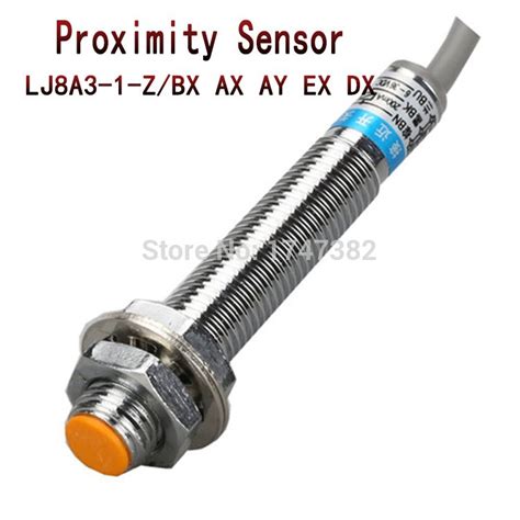 Lj8a3 1 Z Ay Proximity Sensor M8 Inductive Detection Switch Pnp Screen Shield Type 8mm Free Shipping