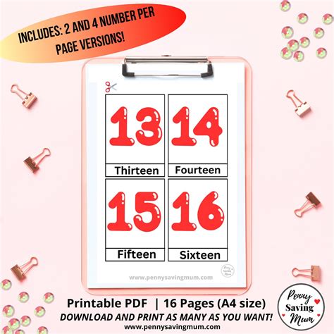 learn numbers 1 20 flash card numbers learn counting numbers