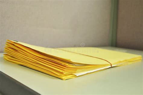 Stack Of A Paper With Colorful Tagging For Easy Reference Blank Space For Writing Text At A