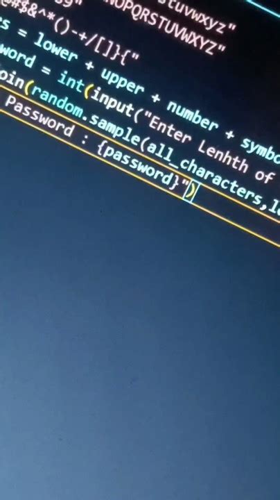 [video] jatin kumar on linkedin automatic password generator python