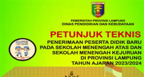 Juknis Ppdb Sma Smk Provinsi Lampung Ta 2023 2024 Sma Negeri 1 Gadingrejo