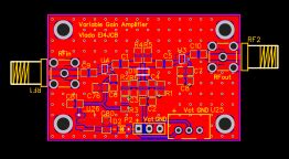 Variable Gain Amplifier With PIN Attenuator OSHWLab