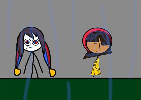 Pomni And Wordgirl Getting Soaked By The Rain By Jan9889 On Deviantart