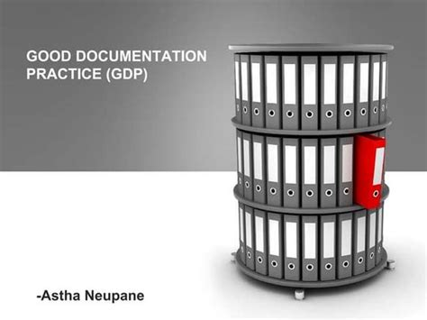 Gmp Good Documentation Practices Pptx Manufacturing Industry