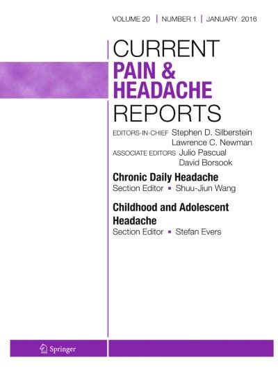 Pediatric Aspects Of Headache Classification In The International Classification Of Headache