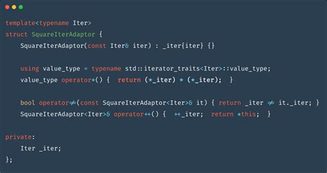 iterator pattern in stl