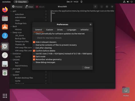 How To Install BleachBit On Ubuntu LinuxCapable