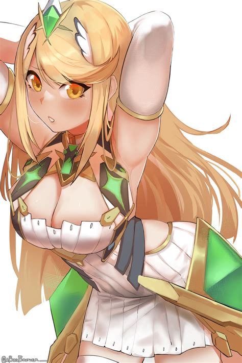 Mythra Xenoblade Chronicles And 1 More Drawn By A Big Brother Danbooru