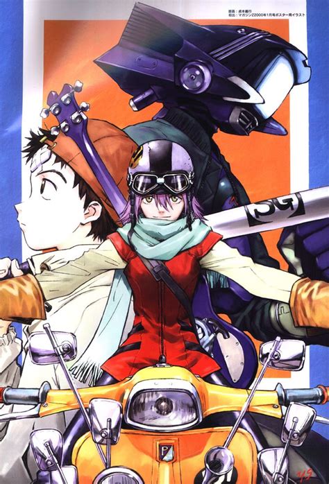 Pin By Lana Scan On Anime Flcl Anime Manga Art