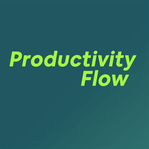 Productivity Flow Medium