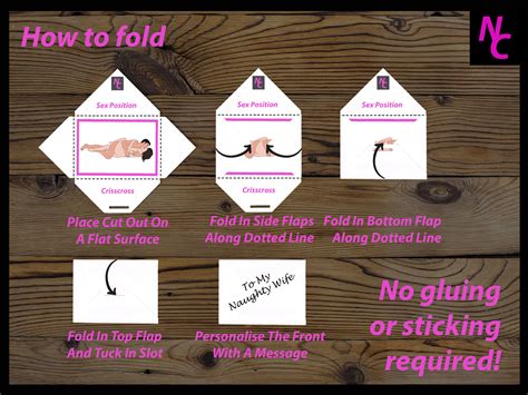 Sex Position Game Surprise Cards Etsy