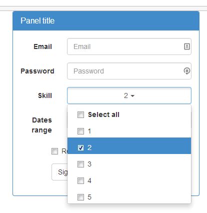 Css Bootstrap 3 Multiselect Plugin As Form Element Stack Overflow