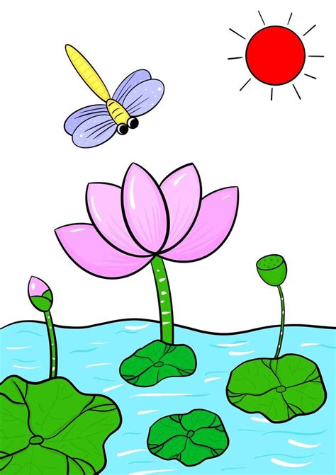 100简笔画花朵大全图片打印 100花简笔画步骤图 画趣文库（我爱生活）