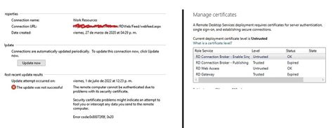 Create Cert From Ca For Rd Connection Broker Software And Applications Spiceworks Community