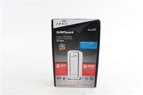 Arris Surfboard Cable Modem Wi Fi Router Property Room
