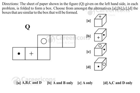 Cubes And Dice Non Verbal Questions For SSC CGL CHSL