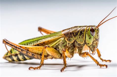 Premium AI Image A Bug That Is On A White Background