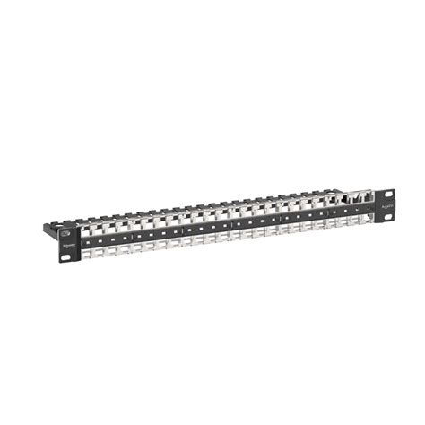 Patch Panel Actassi 48 Ports 1u Straight Unloaded Schneider