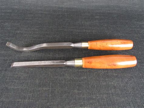 Pair Of 12 Inch Marples Mortice And Lock Mortice Chisels