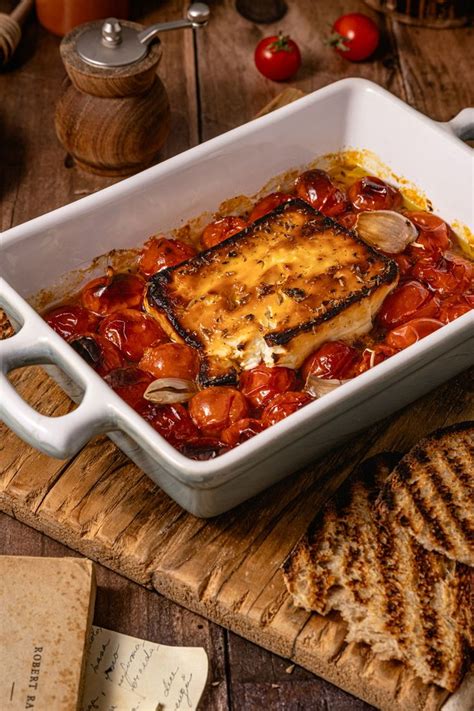 Queijo Feta Assado Com Tomate Cherry Luís Miguel Costa Recipe