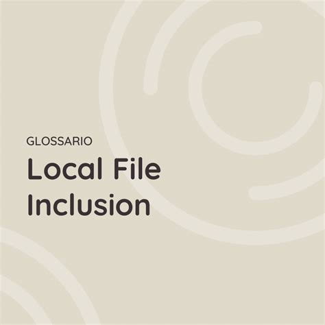 Local File Inclusion Studio Consi
