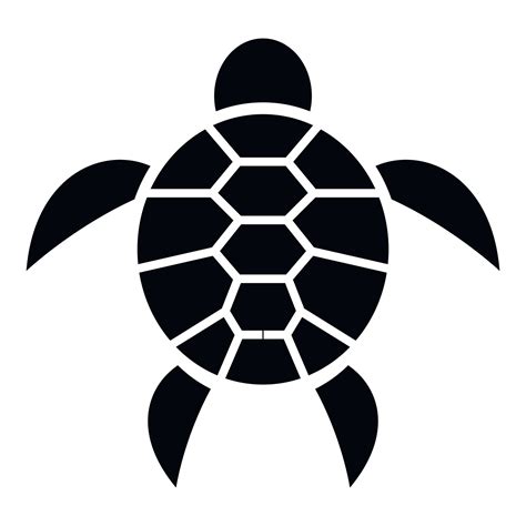 Reptile Turtle Icon Simple Style 15070212 Vector Art At Vecteezy