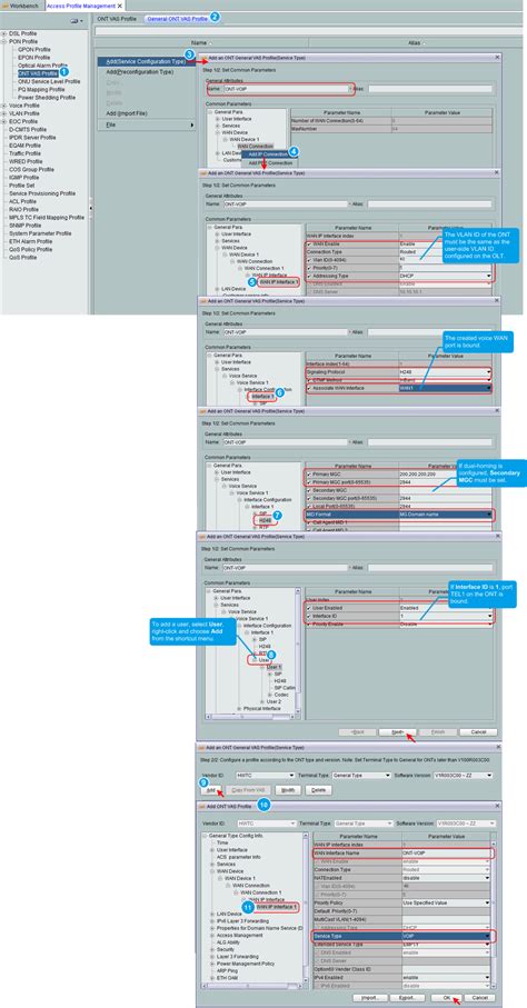 H VoIP Service Configure Via U NMS GPON Solution
